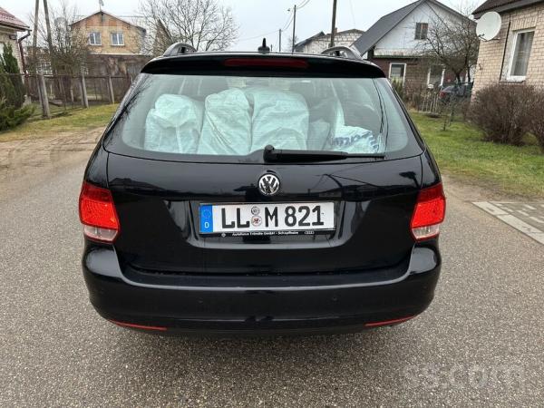 Black Volkswagen Golf 2009 in Daugavpils, with an engine capacity of 2.00 L and mileage of 285 thousand km for 3150 €, photo 6 on AUTOMOTO.COM.LV