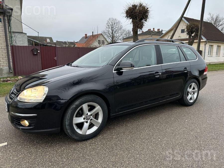 Black Volkswagen Golf 2009 in Daugavpils, with an engine capacity of 2.00 L and mileage of 285 thousand km for 3150 €, photo 9 on AUTOMOTO.COM.LV