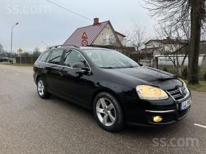 Black Volkswagen Golf 2009 in Daugavpils, with an engine capacity of 2.00 L and mileage of 285 thousand km for 3150 €, photo 10 on AUTOMOTO.COM.LV