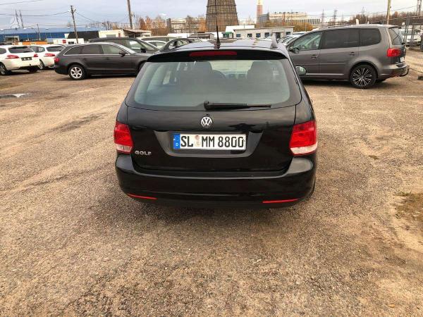 Melns Volkswagen Golf 2009 Kauņa, ar dzinēja tilpumu 1.90 L un nobraukumu 253 tūkst. km par 2250 €, foto 4 vietnē AUTOMOTO.COM.LV