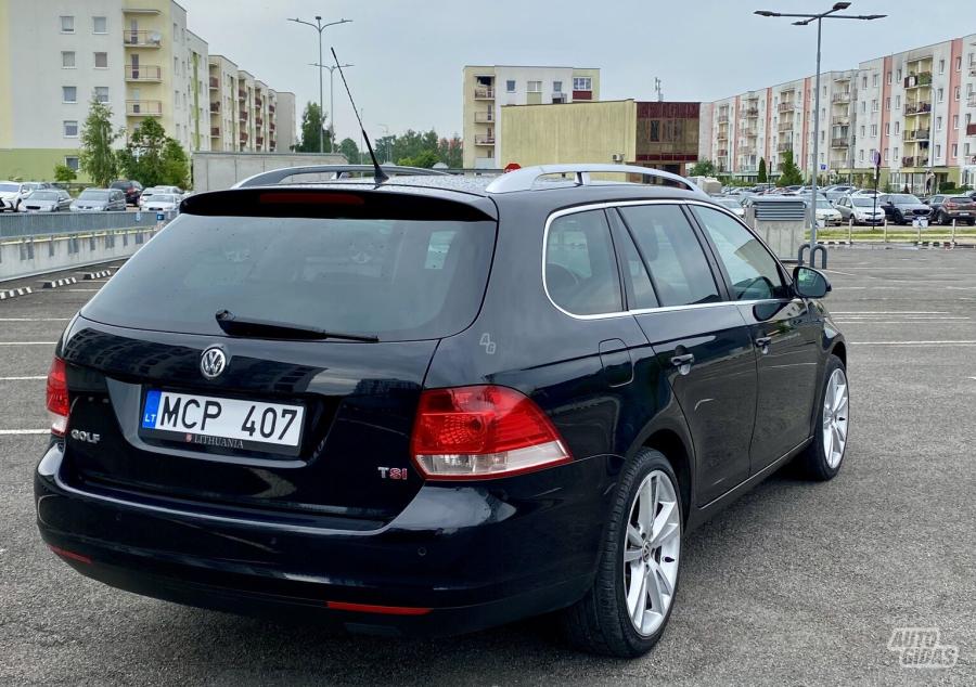 Black Volkswagen Golf 2009 in Vilnius, with an engine capacity of 1.40 L and mileage of 243 thousand km for 1900 €, photo 4 on AUTOMOTO.COM.LV