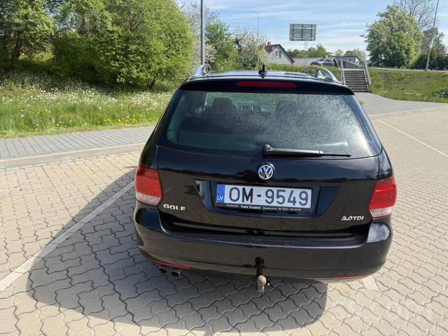 Melns Volkswagen Golf 2009 Saldus, ar dzinēja tilpumu 2.00 L un nobraukumu 311 tūkst. km par 4590 €, foto 7 vietnē AUTOMOTO.COM.LV