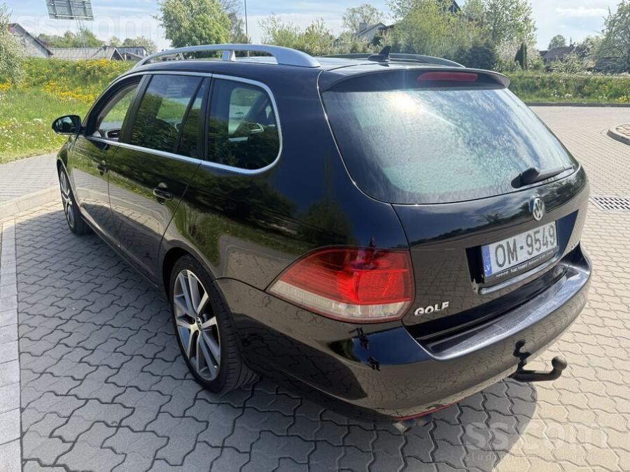 Melns Volkswagen Golf 2009 Saldus, ar dzinēja tilpumu 2.00 L un nobraukumu 311 tūkst. km par 4590 €, foto 9 vietnē AUTOMOTO.COM.LV
