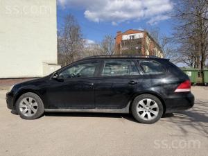 Black Volkswagen Golf 2009 in Cesis, with an engine capacity of 1.90 L and mileage of 323 thousand km for 1700 €, photo 8 on AUTOMOTO.COM.LV
