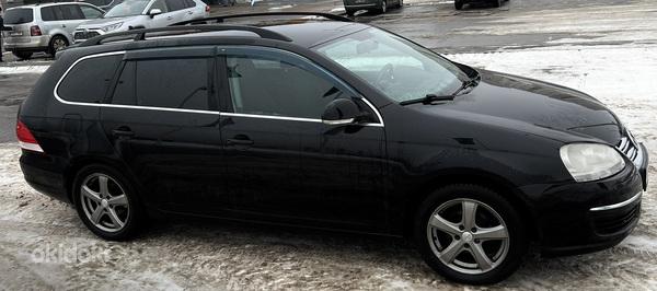 Black Volkswagen Golf 2009 in Narva, with an engine capacity of 1.90 L and mileage of 384 thousand km for 1999 €, photo 2 on AUTOMOTO.COM.LV
