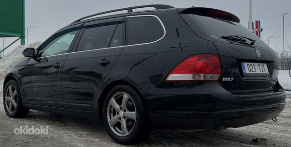 Black Volkswagen Golf 2009 in Narva, with an engine capacity of 1.90 L and mileage of 384 thousand km for 1999 €, photo 7 on AUTOMOTO.COM.LV