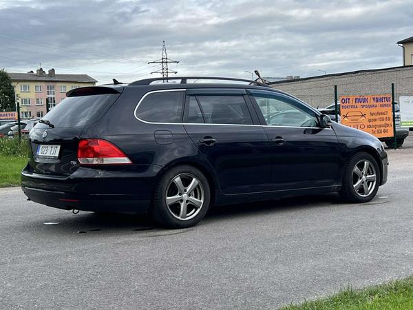 Black Volkswagen Golf 2009 in Narva, with an engine capacity of 1.90 L and mileage of 383 thousand km for 1699 €, photo 7 on AUTOMOTO.COM.LV
