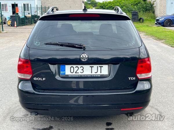 Black Volkswagen Golf 2009 in Narva, with an engine capacity of 1.90 L and mileage of 383 thousand km for 1699 €, photo 4 on AUTOMOTO.COM.LV