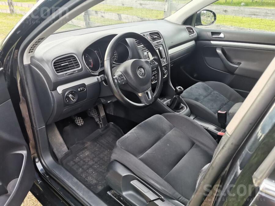 Melns Volkswagen Golf 2009 Rīga, ar dzinēja tilpumu 2.00 L un nobraukumu 370 tūkst. km par 2400 €, foto 7 vietnē AUTOMOTO.COM.LV