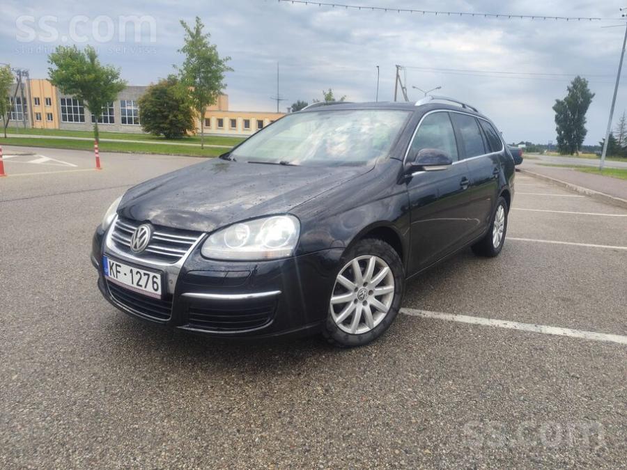 Черный Фольксваген Гольф 2009 в Рига, объемом двигателя 1.90 л и пробегом 329 тыс. км за 2400 €, фото 1 на AUTOMOTO.COM.LV