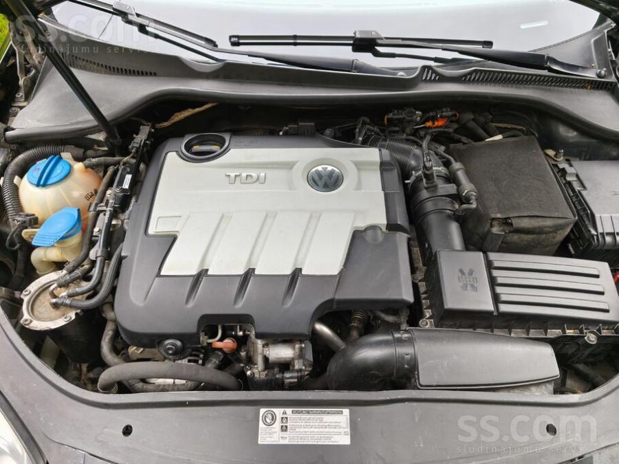 Black Volkswagen Golf 2009 in Jurmala, with an engine capacity of 2.00 L and mileage of 270 thousand km for 2100 €, photo 11 on AUTOMOTO.COM.LV