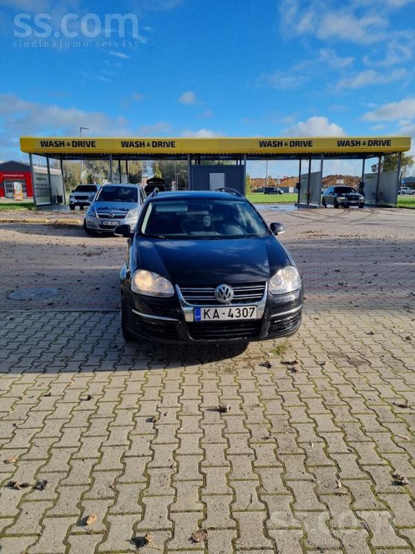 Melns Volkswagen Golf 2009 Ventspils, ar dzinēja tilpumu 1.90 L un nobraukumu 413 tūkst. km par 1950 €, foto 4 vietnē AUTOMOTO.COM.LV