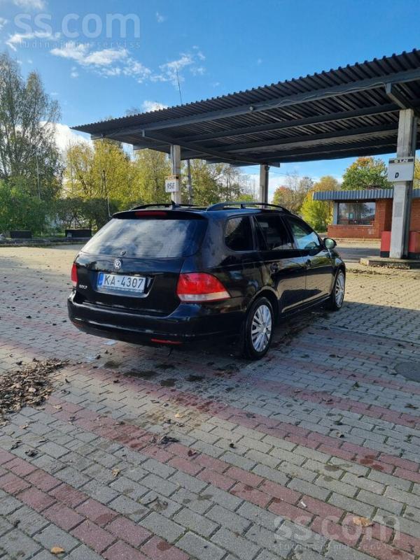 Melns Volkswagen Golf 2009 Ventspils, ar dzinēja tilpumu 1.90 L un nobraukumu 413 tūkst. km par 1950 €, foto 5 vietnē AUTOMOTO.COM.LV