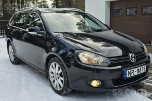 Black Volkswagen Golf 2010 in Riga, with an engine capacity of 1.40 L and mileage of 227 thousand km for 5900 €, photo 2 on AUTOMOTO.COM.LV