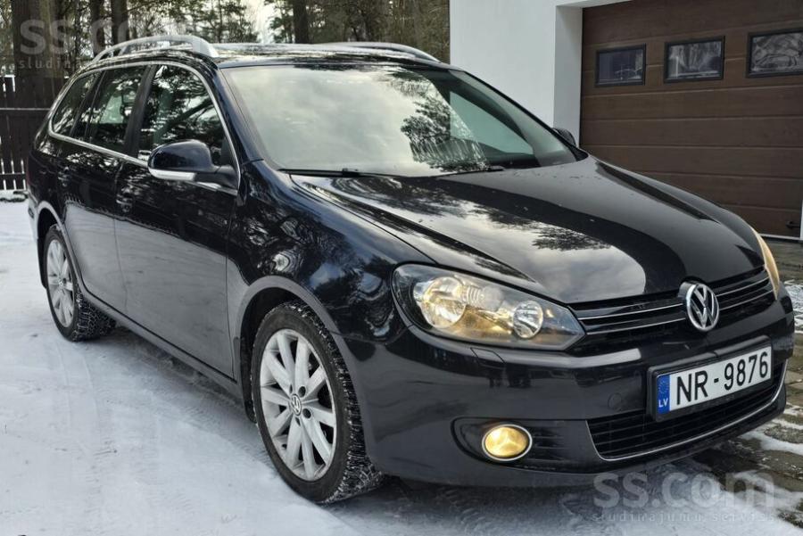 Black Volkswagen Golf 2010 in Riga, with an engine capacity of 1.40 L and mileage of 227 thousand km for 5900 €, photo 2 on AUTOMOTO.COM.LV