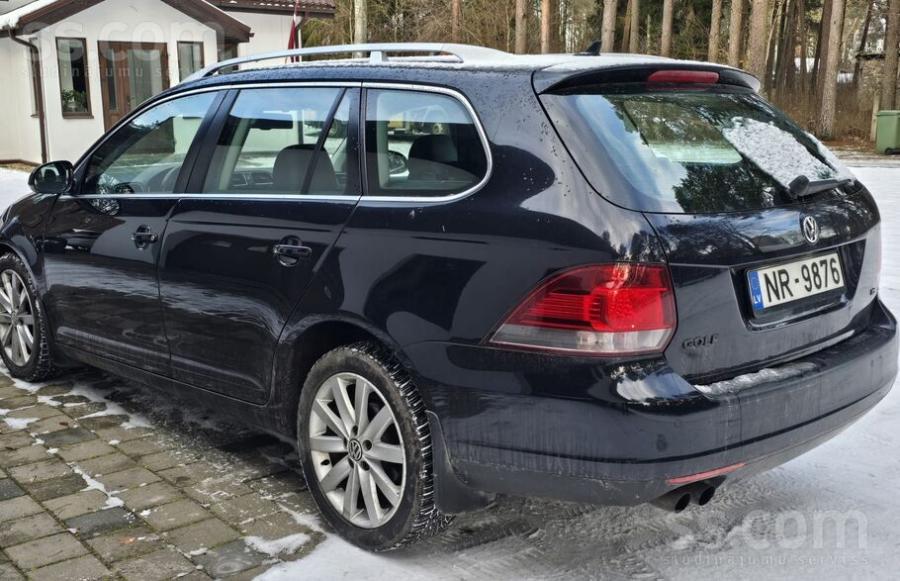 Black Volkswagen Golf 2010 in Riga, with an engine capacity of 1.40 L and mileage of 227 thousand km for 5900 €, photo 3 on AUTOMOTO.COM.LV