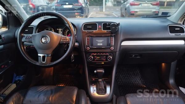Black Volkswagen Golf 2010 in Riga, with an engine capacity of 2.00 L and mileage of 334 thousand km for 3500 €, photo 9 on AUTOMOTO.COM.LV