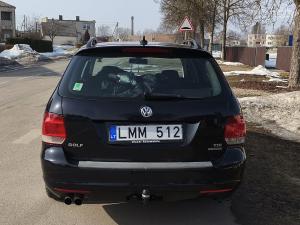 Melns Volkswagen Golf 2010 Radviliškis, ar dzinēja tilpumu 2.00 L un nobraukumu 363 tūkst. km par 3150 €, foto 5 vietnē AUTOMOTO.COM.LV