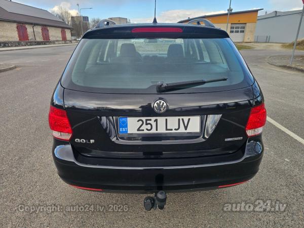 Black Volkswagen Golf 2010 in Paide, with an engine capacity of 1.90 L and mileage of 341 thousand km for 3990 €, photo 5 on AUTOMOTO.COM.LV