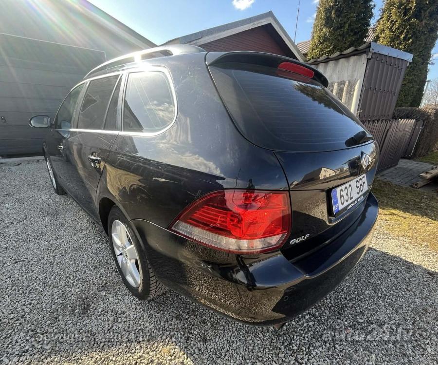 Melns Volkswagen Golf 2010 Tapa, ar dzinēja tilpumu 1.60 L un nobraukumu 277 tūkst. km par 4700 €, foto 7 vietnē AUTOMOTO.COM.LV