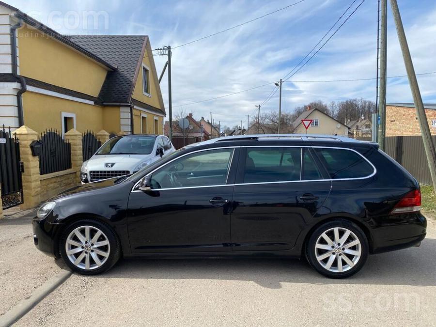Black Volkswagen Golf 2010 in Daugavpils, with an engine capacity of 2.00 L and mileage of 0 thousand km for 4350 €, photo 3 on AUTOMOTO.COM.LV