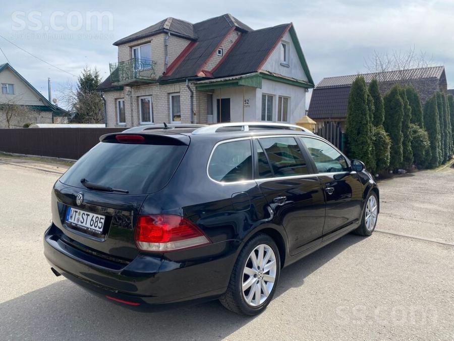 Black Volkswagen Golf 2010 in Daugavpils, with an engine capacity of 2.00 L and mileage of 0 thousand km for 4350 €, photo 6 on AUTOMOTO.COM.LV