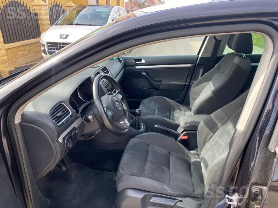 Black Volkswagen Golf 2010 in Daugavpils, with an engine capacity of 2.00 L and mileage of 0 thousand km for 4350 €, photo 13 on AUTOMOTO.COM.LV
