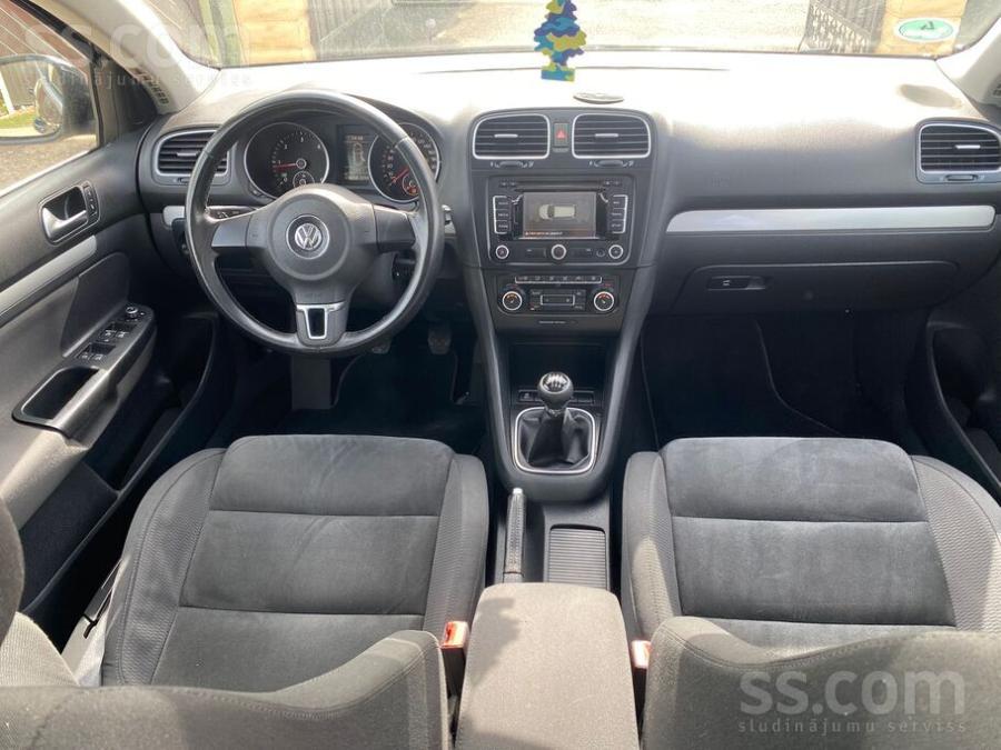 Black Volkswagen Golf 2010 in Daugavpils, with an engine capacity of 2.00 L and mileage of 0 thousand km for 4350 €, photo 18 on AUTOMOTO.COM.LV