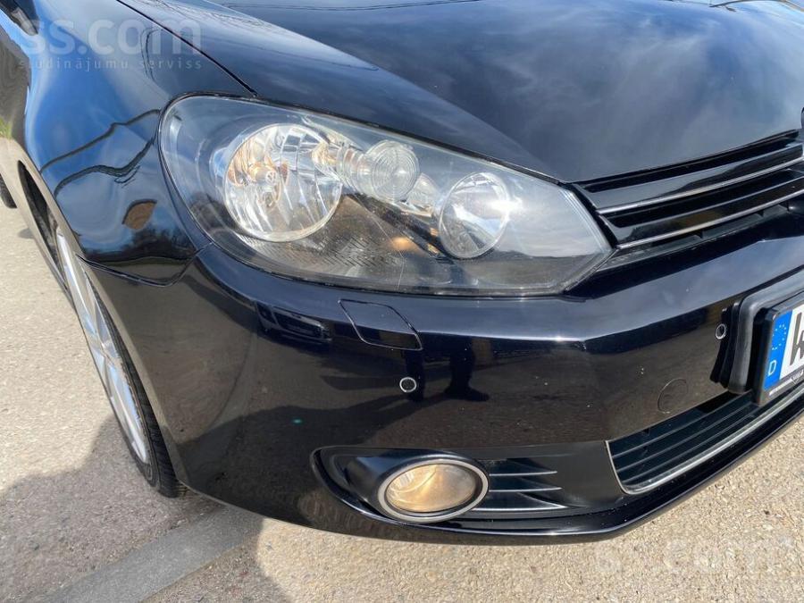 Black Volkswagen Golf 2010 in Daugavpils, with an engine capacity of 2.00 L and mileage of 0 thousand km for 4350 €, photo 22 on AUTOMOTO.COM.LV