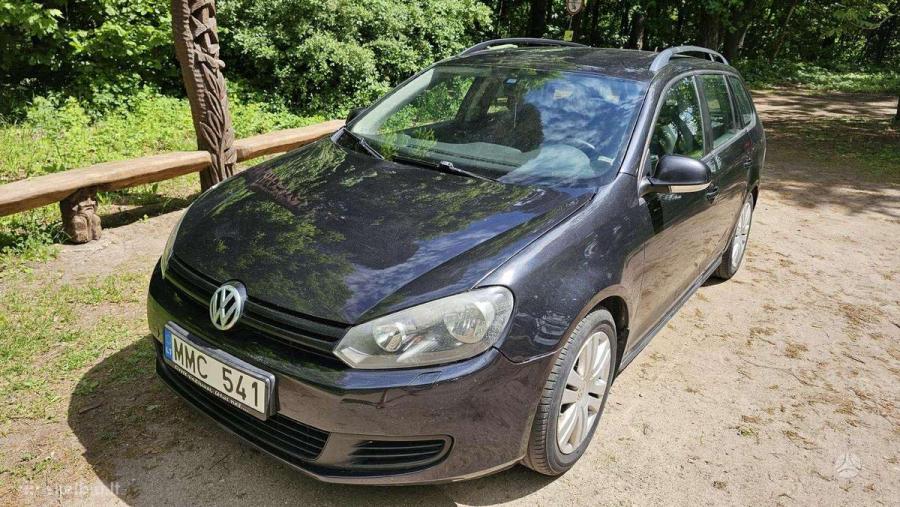 Black Volkswagen Golf 2010 in Kedainiai, with an engine capacity of 1.60 L and mileage of 346 thousand km for 2800 €, photo 15 on AUTOMOTO.COM.LV