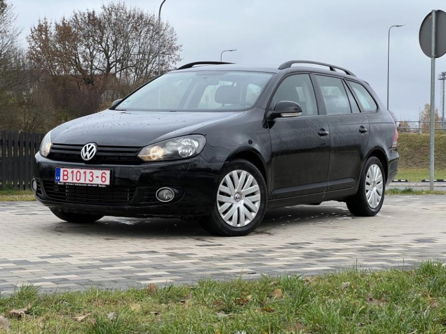 Black Volkswagen Golf 2010 in Riga, with an engine capacity of 1.60 L and mileage of 258 thousand km for 4350 €, photo 6 on AUTOMOTO.COM.LV