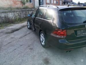 Black Volkswagen Golf 2010 in Ukmerge, with an engine capacity of 1.97 L and mileage of 252 thousand km for 1450 €, photo 5 on AUTOMOTO.COM.LV