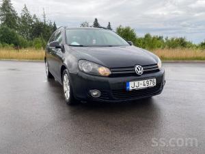 Black Volkswagen Golf 2010 in Dobele, with an engine capacity of 1.60 L and mileage of 413 thousand km for 2700 €, photo  on AUTOMOTO.COM.LV