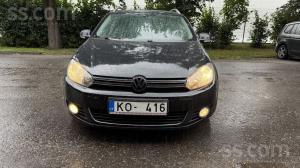 Black Volkswagen Golf 2010 in Riga, with an engine capacity of 2.00 L and mileage of 388 thousand km for 2950 €, photo 3 on AUTOMOTO.COM.LV