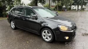 Black Volkswagen Golf 2010 in Riga, with an engine capacity of 2.00 L and mileage of 388 thousand km for 2950 €, photo 4 on AUTOMOTO.COM.LV