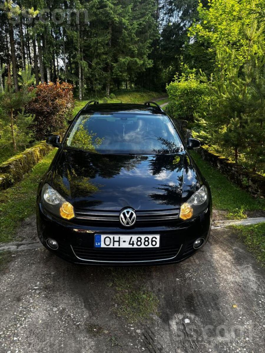 Black Volkswagen Golf 2010 in Aluksne, with an engine capacity of 2.00 L and mileage of 418 thousand km for 1600 €, photo 1 on AUTOMOTO.COM.LV