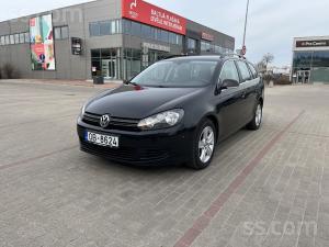 Black Volkswagen Golf 2011 in Riga, with an engine capacity of 1.60 L and mileage of 186 thousand km for 5900 €, photo 2 on AUTOMOTO.COM.LV