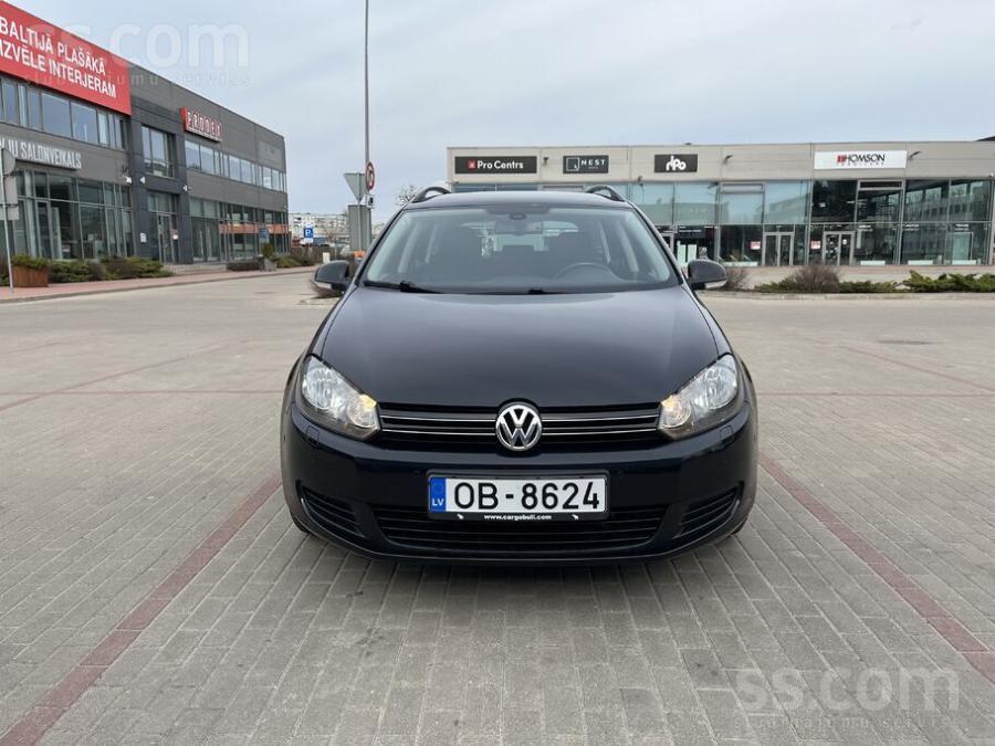 Black Volkswagen Golf 2011 in Riga, with an engine capacity of 1.60 L and mileage of 186 thousand km for 5900 €, photo 5 on AUTOMOTO.COM.LV