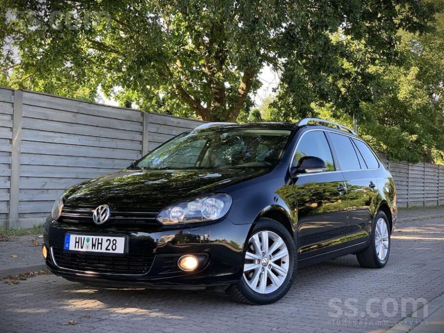 Black Volkswagen Golf 2011 in Jelgava, with an engine capacity of 1.60 L and mileage of 261 thousand km for 4499 €, photo 2 on AUTOMOTO.COM.LV