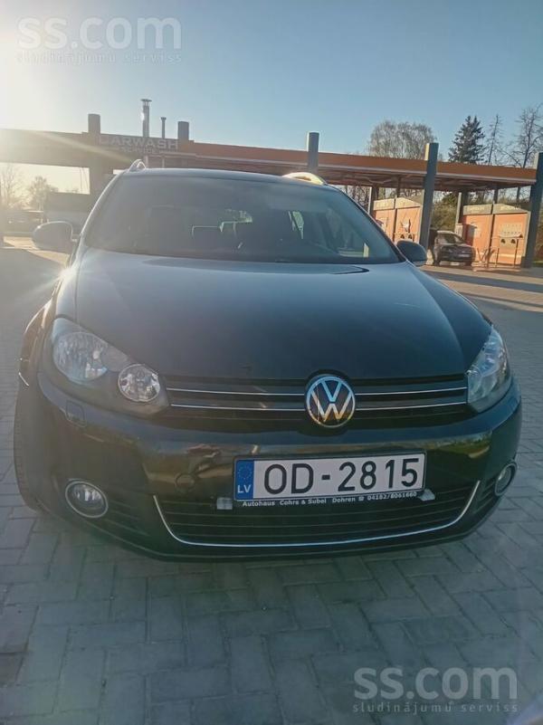 Black Volkswagen Golf 2011 in Jelgava, with an engine capacity of 1.60 L and mileage of 214 thousand km for 7600 €, photo 5 on AUTOMOTO.COM.LV