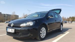 Black Volkswagen Golf 2011 in Kaunas, with an engine capacity of 1.60 L and mileage of 292 thousand km for 3000 €, photo  on AUTOMOTO.COM.LV