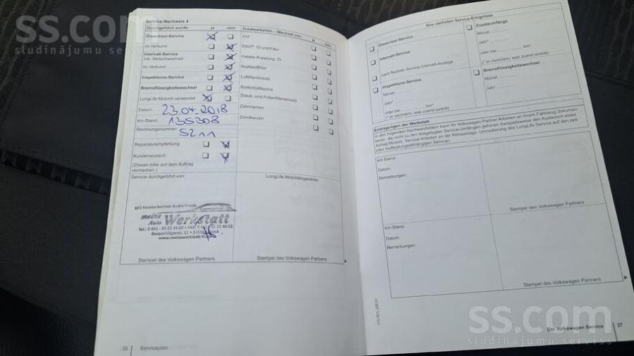 Melns Volkswagen Golf 2011 Ogre, ar dzinēja tilpumu 1.60 L un nobraukumu 299 tūkst. km par 3850 €, foto 28 vietnē AUTOMOTO.COM.LV
