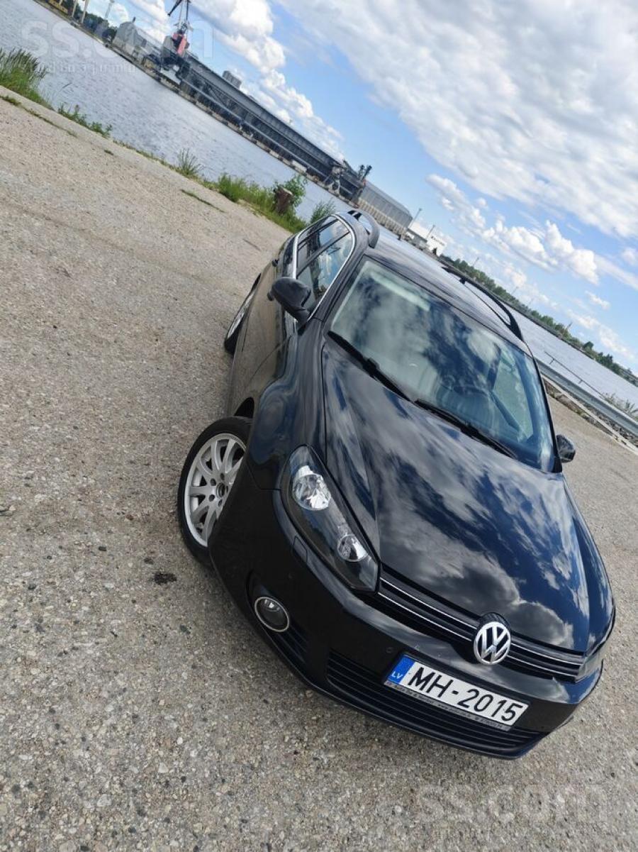 Black Volkswagen Golf 2011 in Riga, with an engine capacity of 1.20 L and mileage of 245 thousand km for 2700 €, photo 1 on AUTOMOTO.COM.LV