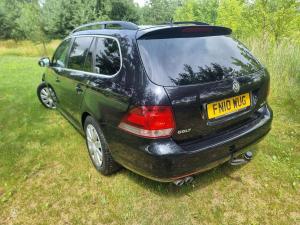 Black Volkswagen Golf 2011 in Jonava, with an engine capacity of 1.97 L and mileage of 178 thousand km for 2199 €, photo 6 on AUTOMOTO.COM.LV
