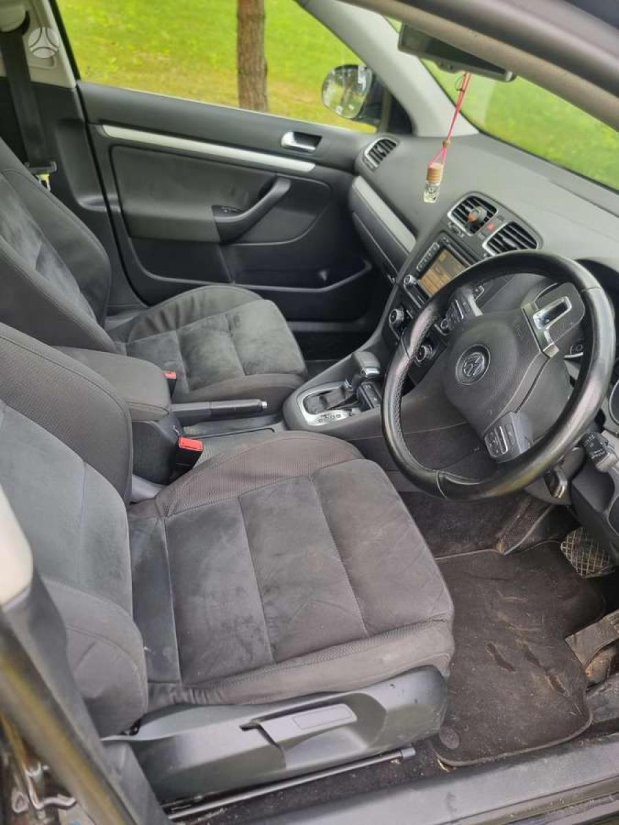 Black Volkswagen Golf 2011 in Jonava, with an engine capacity of 1.97 L and mileage of 178 thousand km for 2199 €, photo 14 on AUTOMOTO.COM.LV