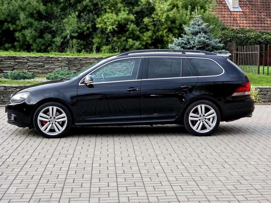 Black Volkswagen Golf 2011 in Kedainiai, with an engine capacity of 1.97 L and mileage of 347 thousand km for 4900 €, photo 6 on AUTOMOTO.COM.LV