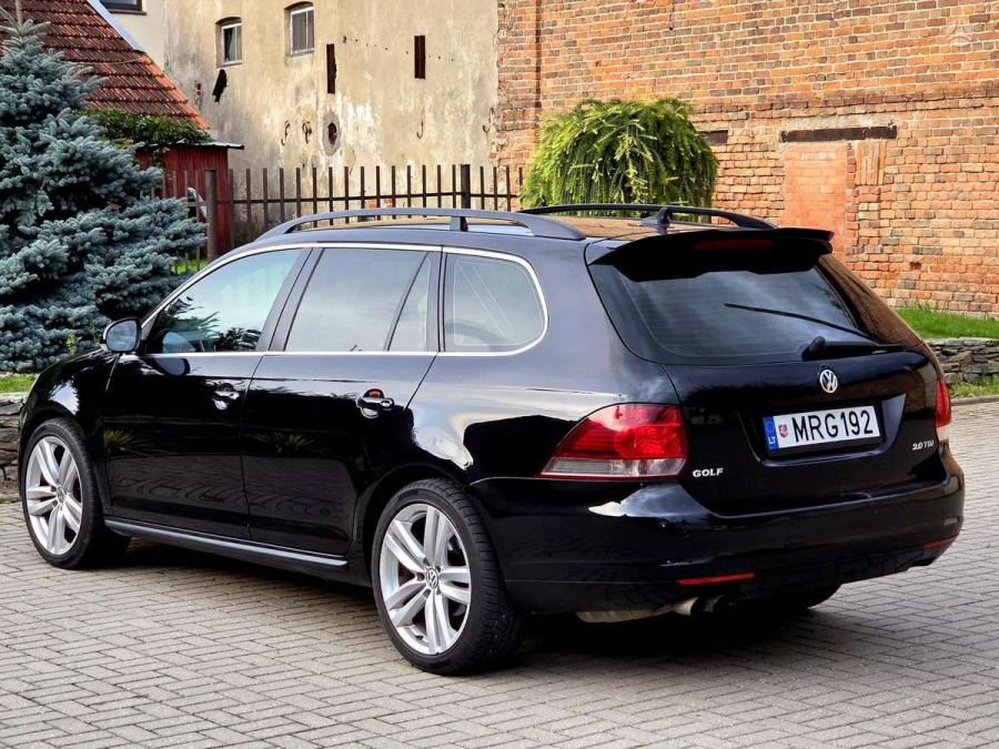 Black Volkswagen Golf 2011 in Kedainiai, with an engine capacity of 1.97 L and mileage of 347 thousand km for 4900 €, photo 7 on AUTOMOTO.COM.LV