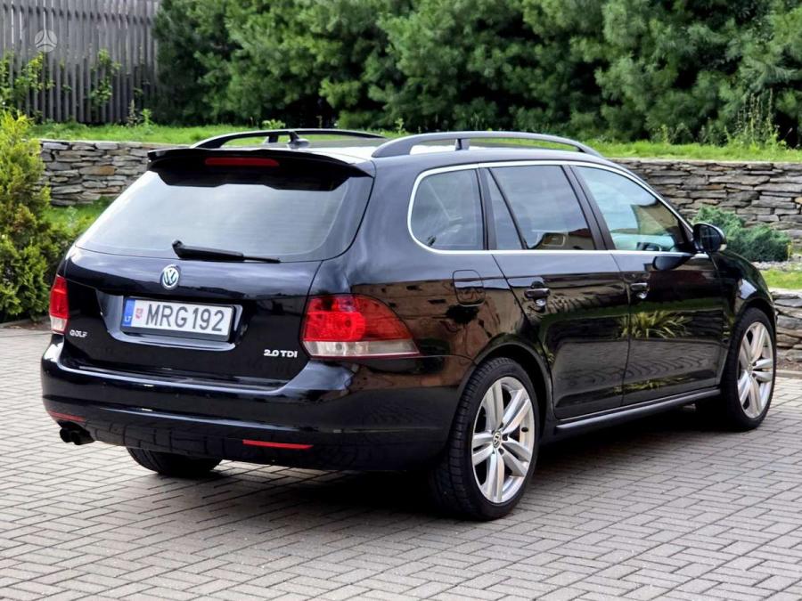 Black Volkswagen Golf 2011 in Kedainiai, with an engine capacity of 1.97 L and mileage of 347 thousand km for 4900 €, photo 11 on AUTOMOTO.COM.LV