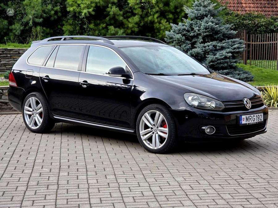 Black Volkswagen Golf 2011 in Kedainiai, with an engine capacity of 1.97 L and mileage of 347 thousand km for 4900 €, photo 12 on AUTOMOTO.COM.LV