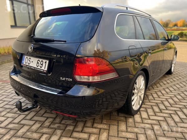 Black Volkswagen Golf 2011 in Rezekne, with an engine capacity of 2.00 L and mileage of 270 thousand km for 4550 €, photo 7 on AUTOMOTO.COM.LV